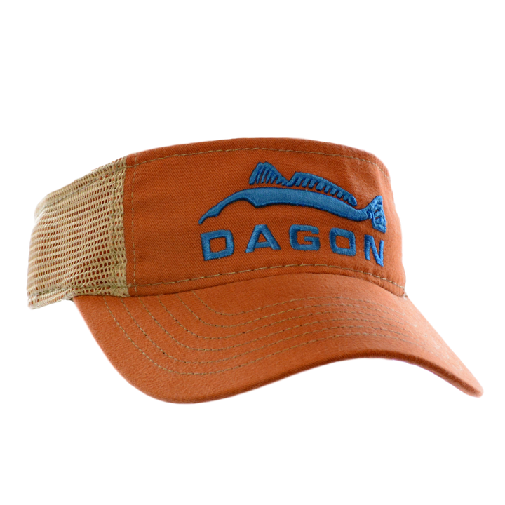 Buy Burnt Orange Visor - Mesh Back Visor